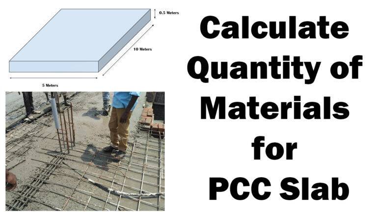 Calculation of Cement and Sand Quantity for Plastering